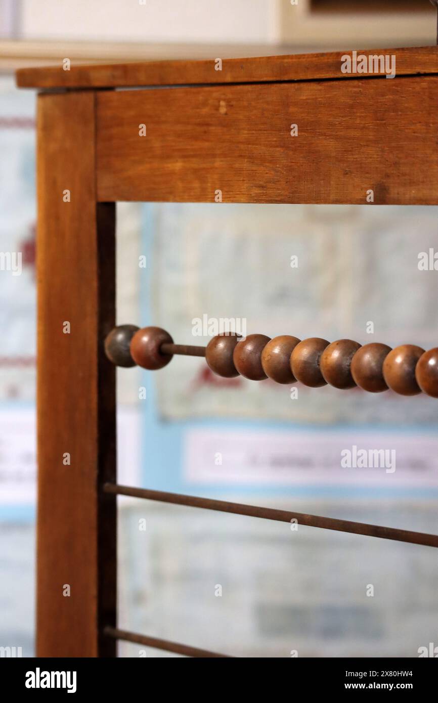 Vintage wooden abacus hi-res stock photography and images - Alamy