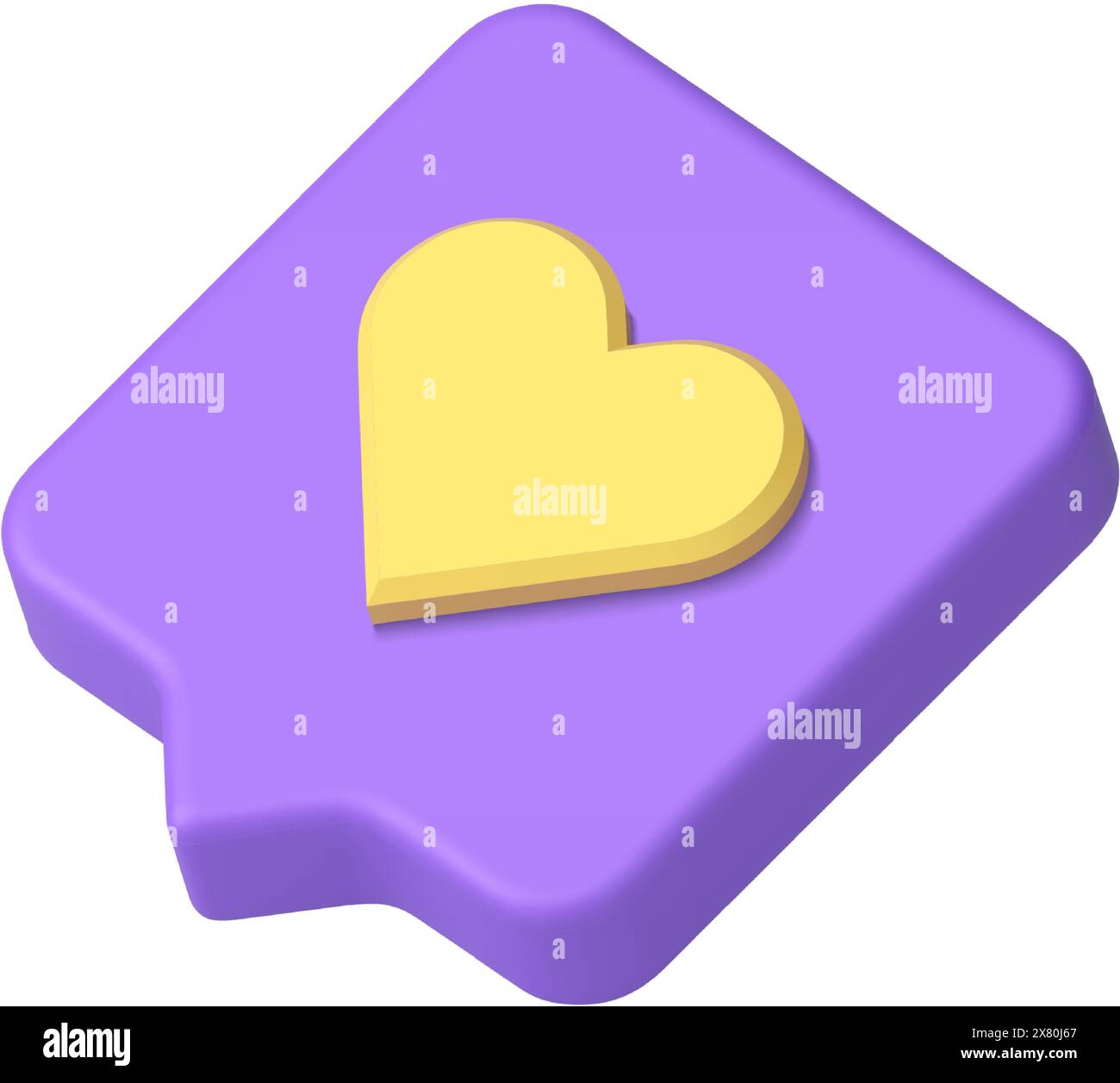 Purple new like badge quick tips mobile application user interface ...