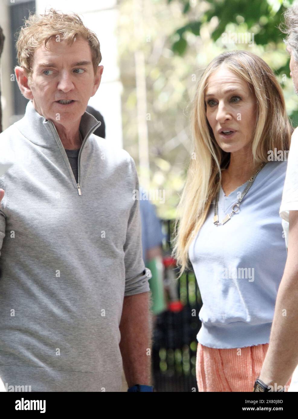 New York, NY, USA. 21st May, 2024. Michael Patrick King and Sarah ...