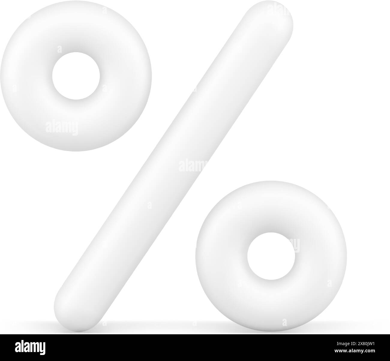 Realistic percent symbol Black and White Stock Photos & Images - Alamy