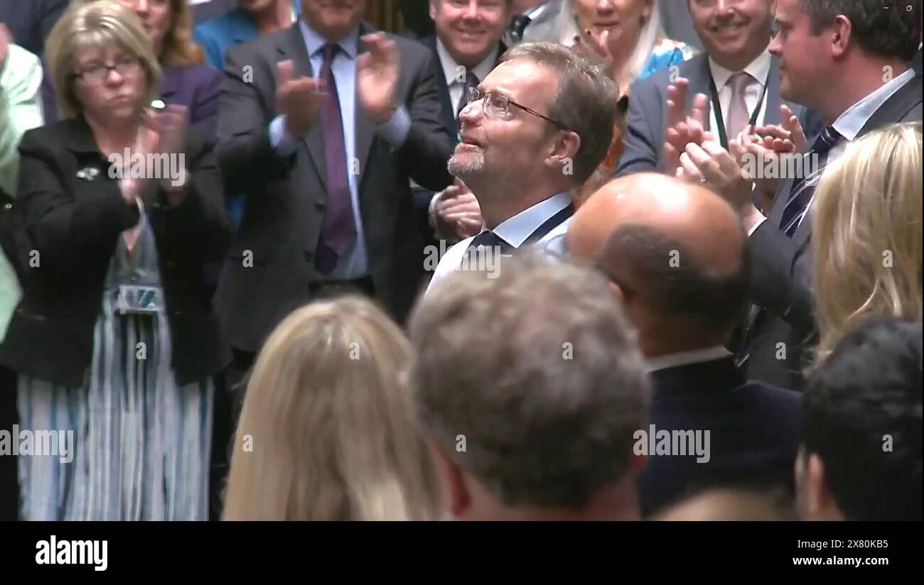 Craig Mackinlay Conservative MP for South Thanet, is applauded by ...