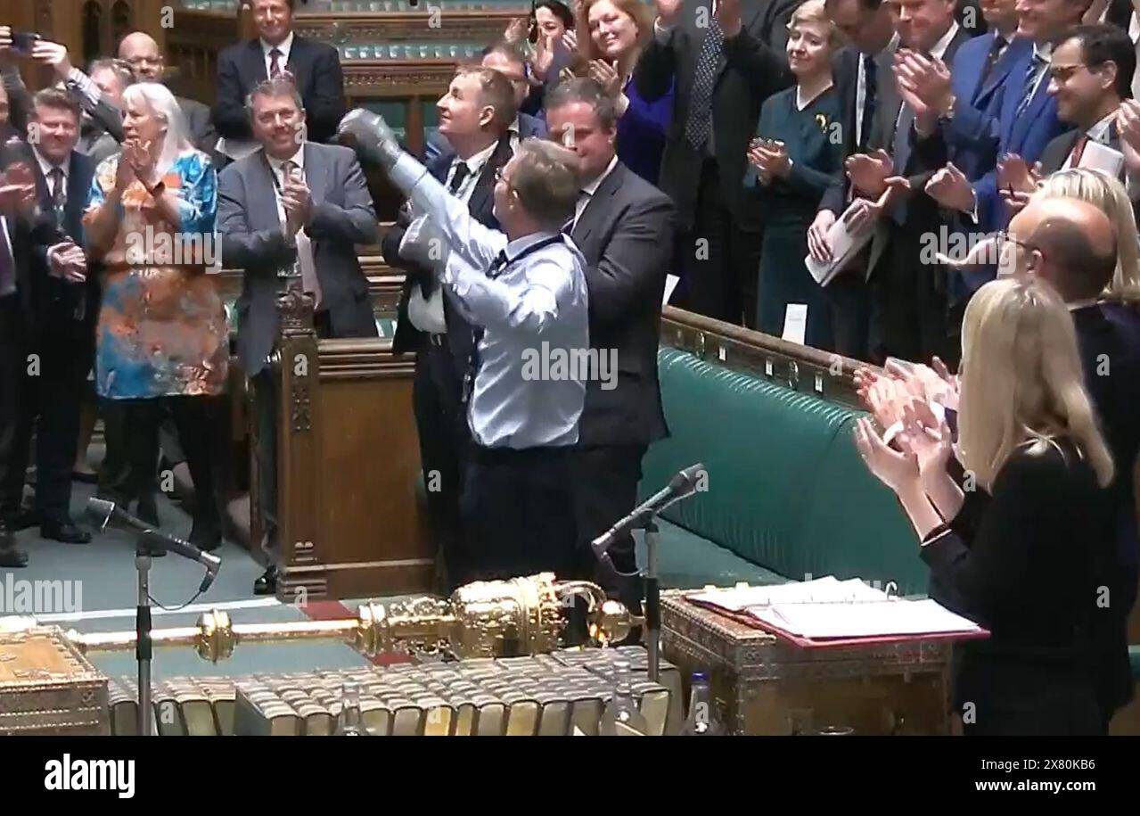 Craig Mackinlay (centre), Conservative MP for South Thanet, is ...