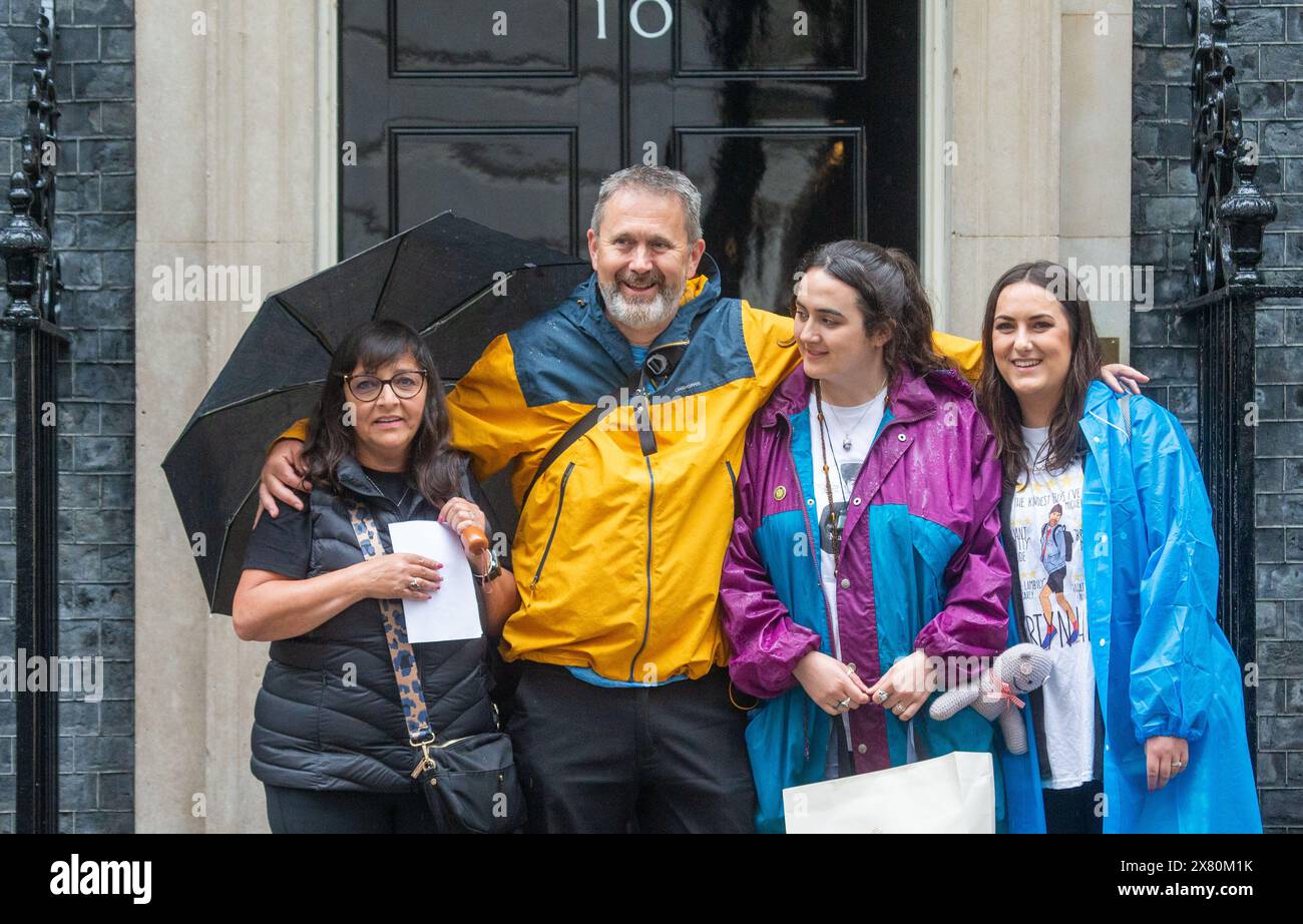 London, England, UK. 22nd May, 2024. FIGEN MURRAY, mother of Manchester ...