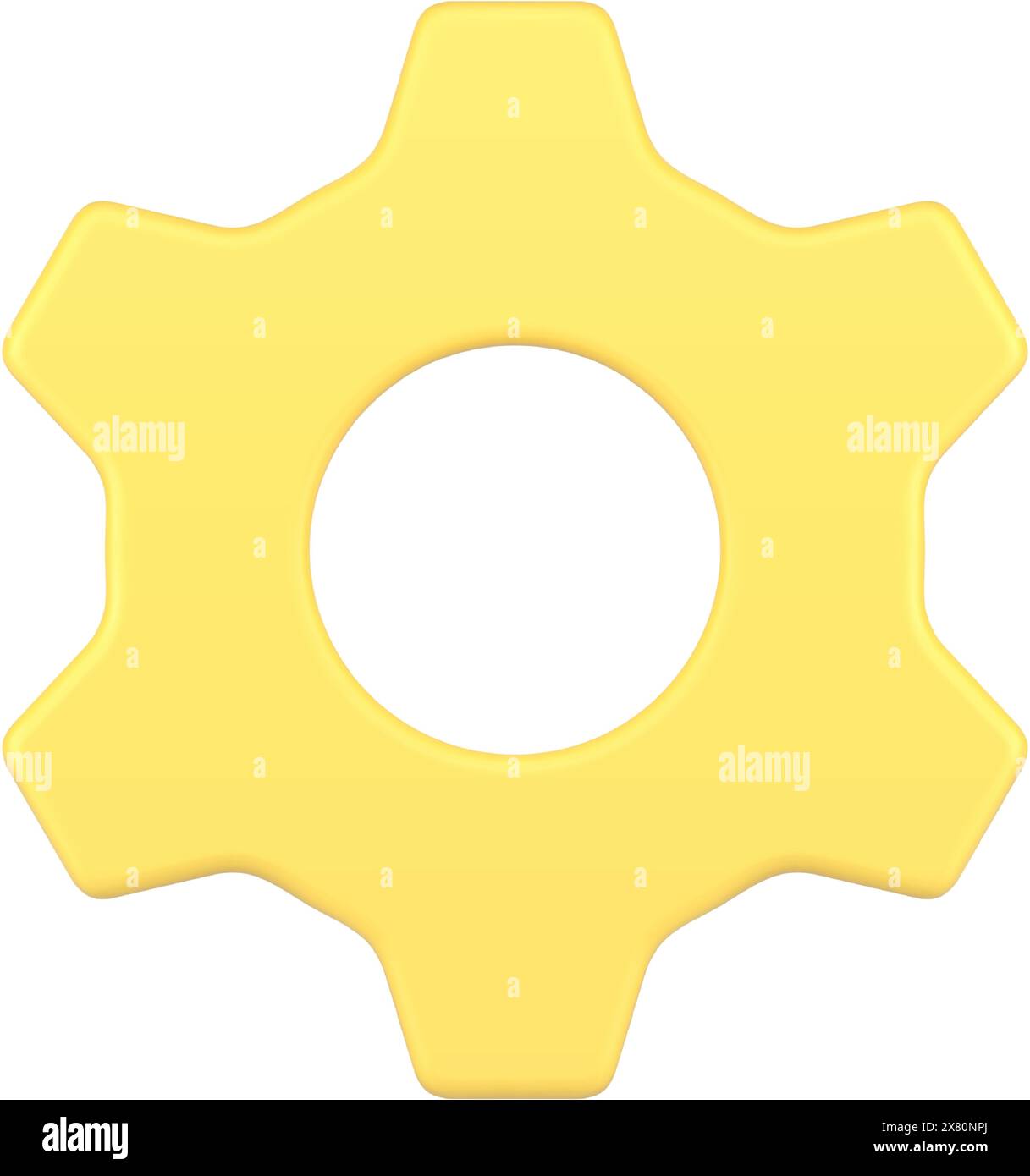 Cogwheel gear mechanism workflow setting engineering support yellow ...