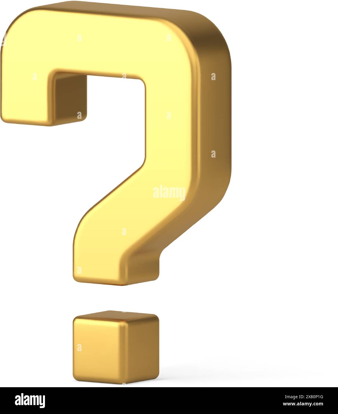 Golden question mark premium FAQ help important information attention ...