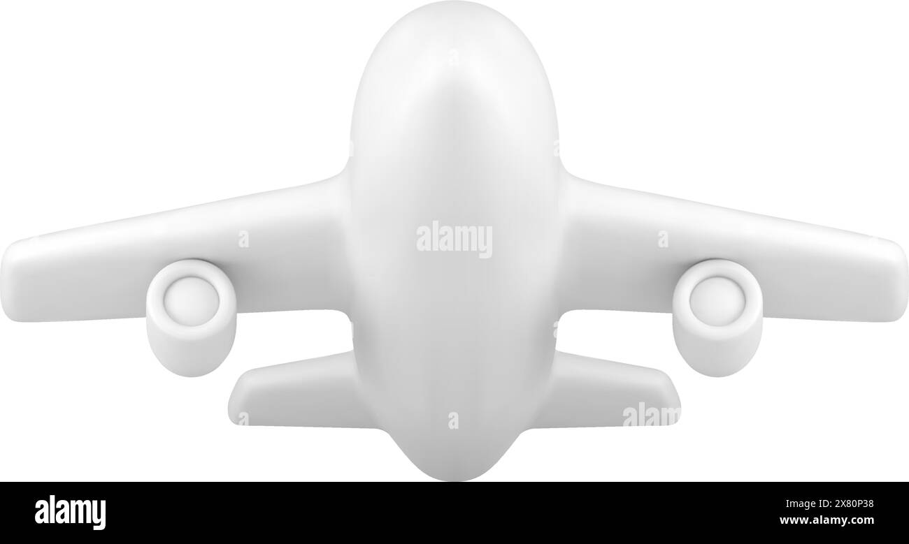 Passenger aircraft raising up commercial flight charter transportation ...