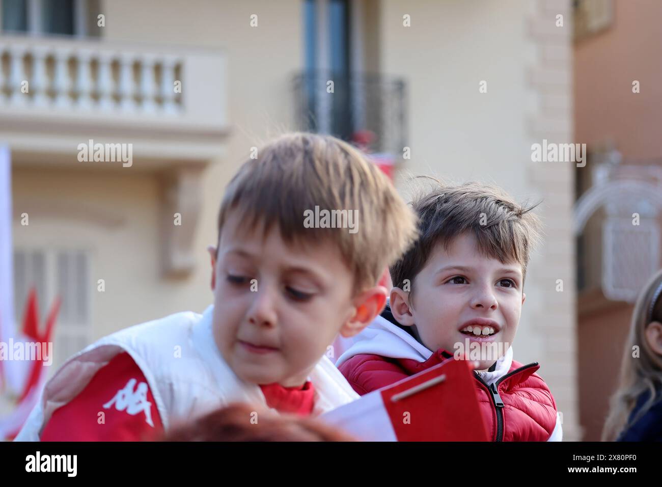 Monaco, Monaco - 11.19.2022: Children of Monaco at the National Day ...