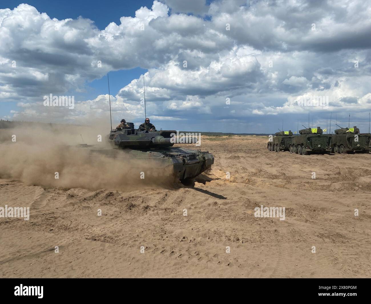 Pabrade, Lithuania. 22nd May, 2024. Boris Pistorius (SPD), Federal ...