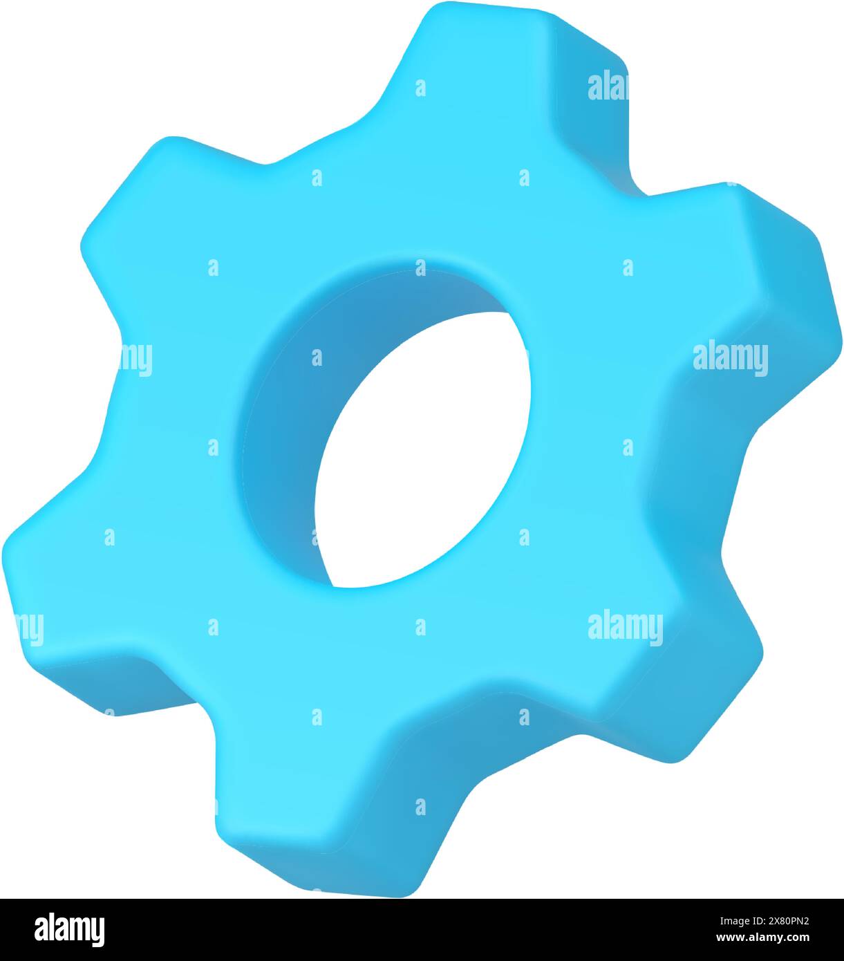 Blue gear mechanism rotation cogwheel repair software optimization ...