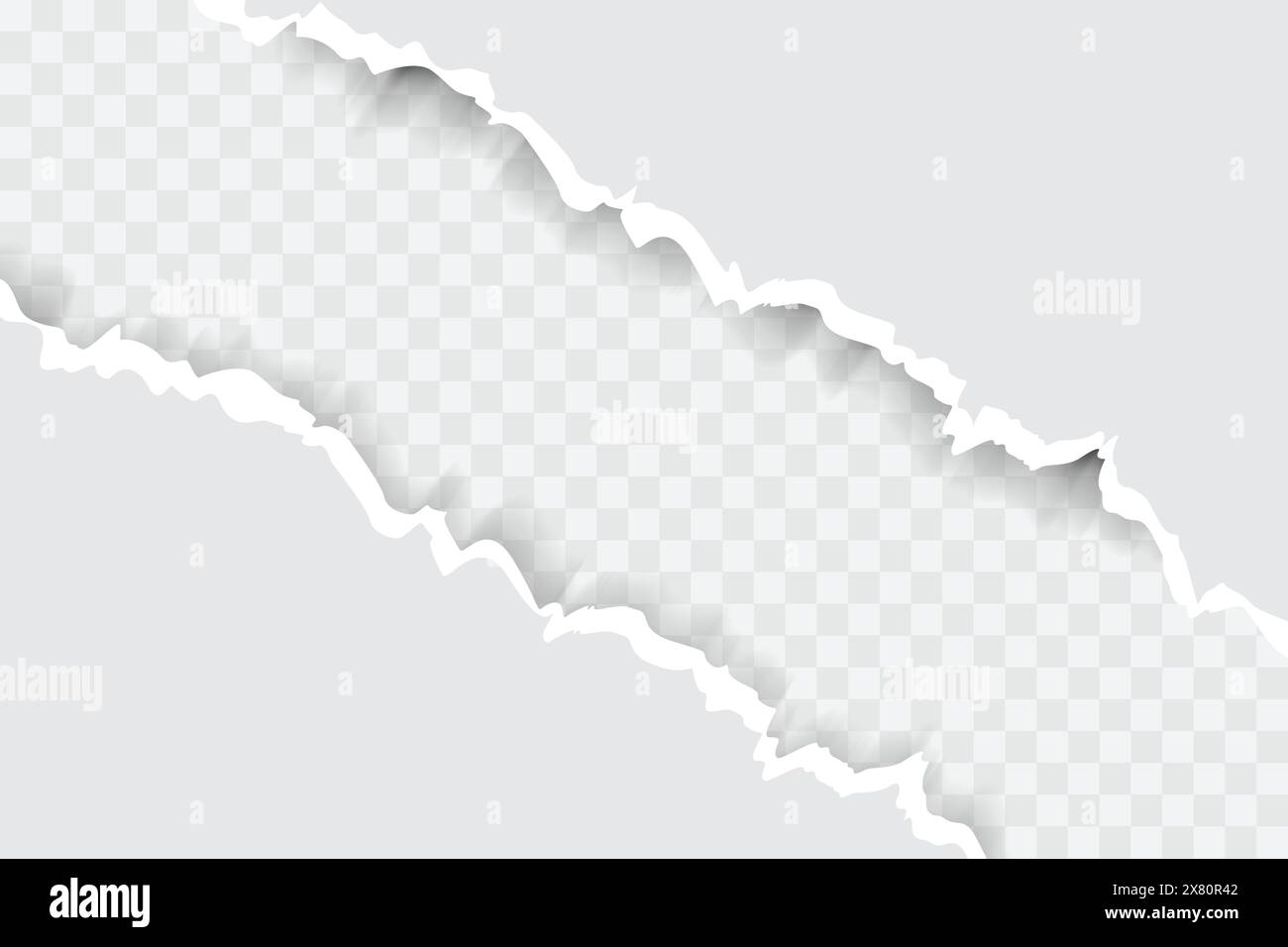 Abstract Gray Paper Torn Design Stock Vector Image & Art - Alamy