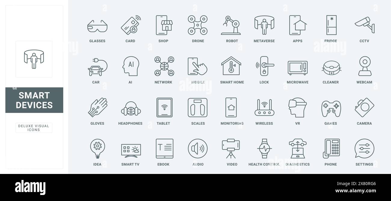Internet technology for smart home and car, gadgets for audio and video ...