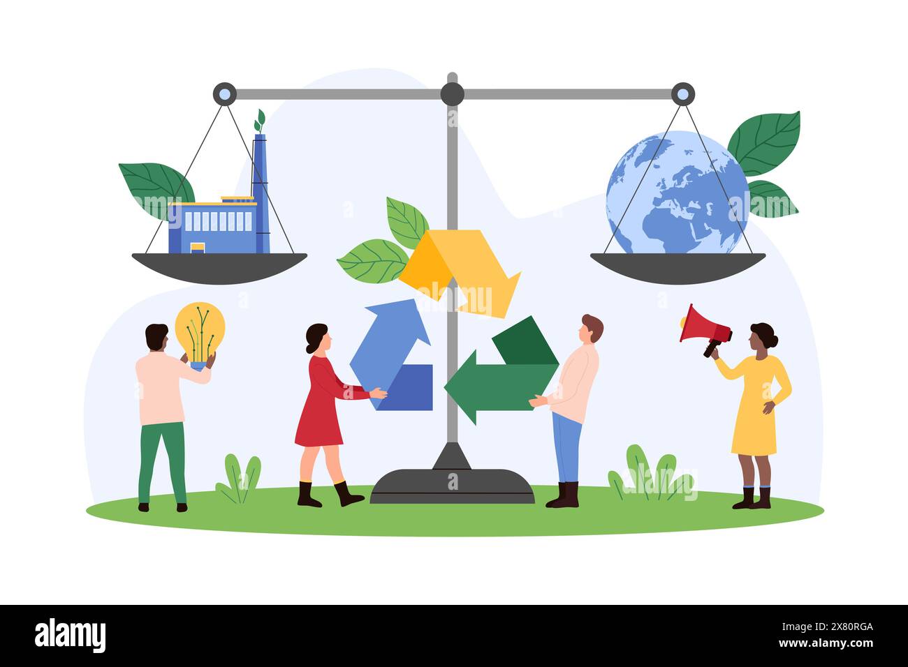 Green sustainable and recycling technology to reduce carbon impact ...