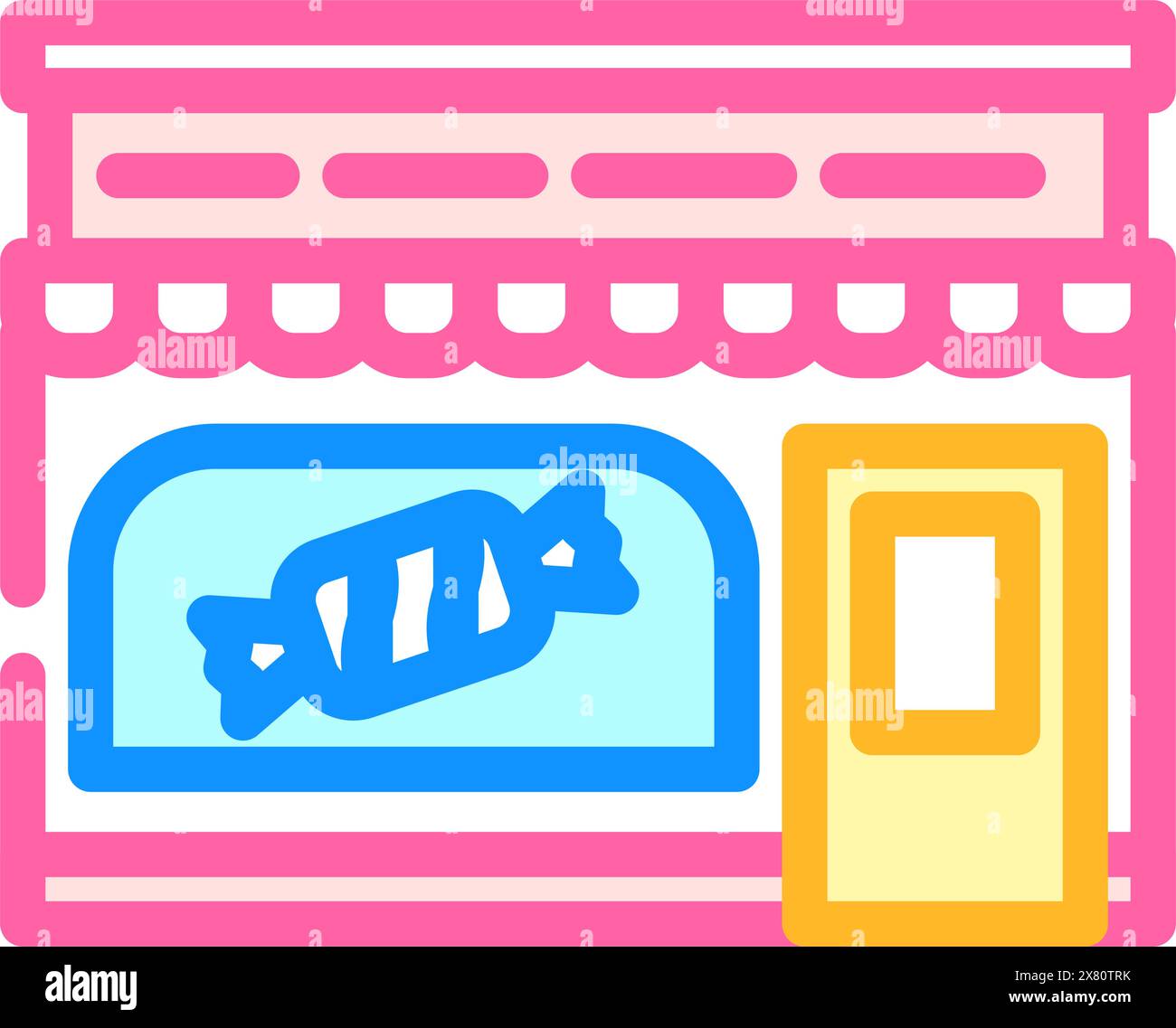 patisserie street cafe color icon vector illustration Stock Vector ... patisserie street cafe color icon vector illustration Stock Vector ...