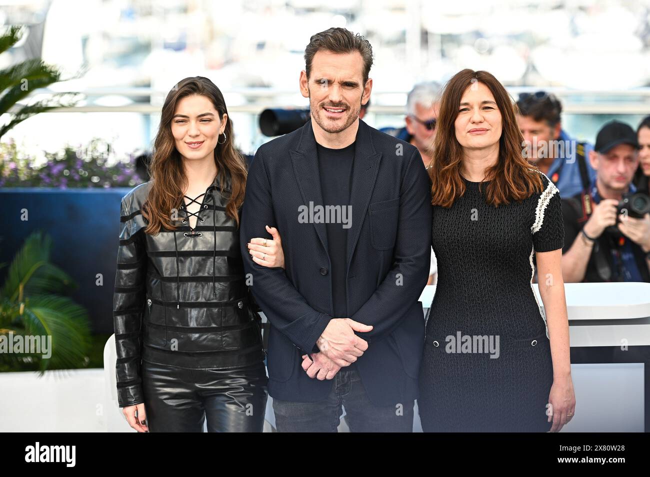 Cannes, France. 22nd May, 2024. Anamaria Vartolomei, Matt Dillon and ...