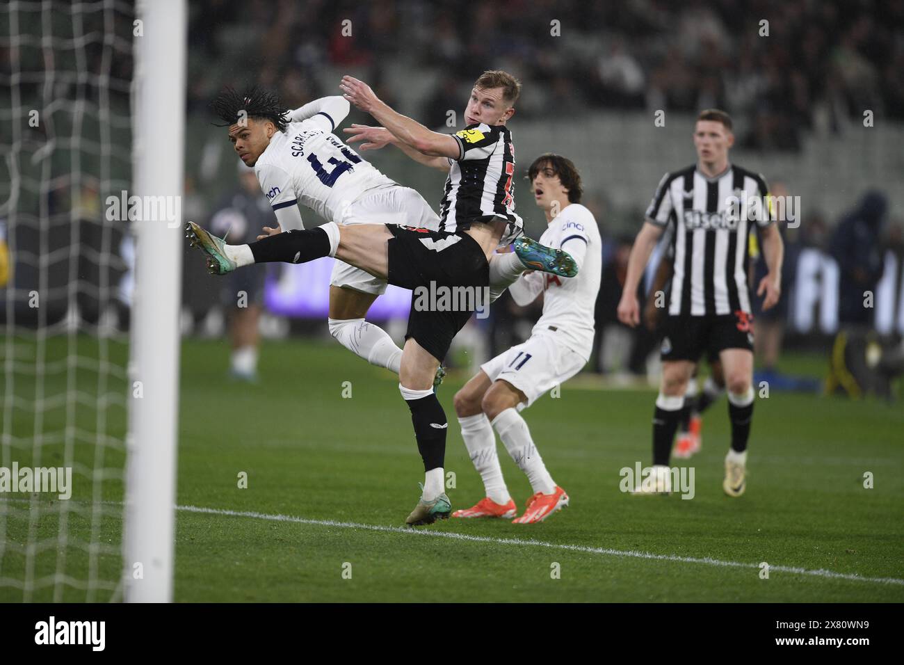 MELBOURNE, AUSTRALIA. 22 May 2024. Pictured: Tottenham Hotspur forward ...