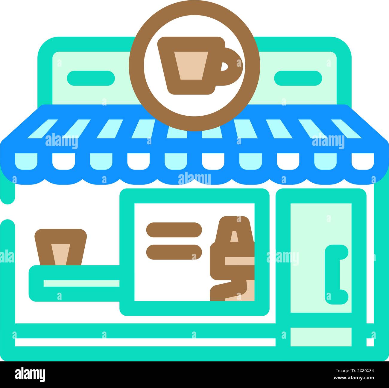 Bistro cafe terrace people bar Cut Out Stock Images & Pictures - Alamy