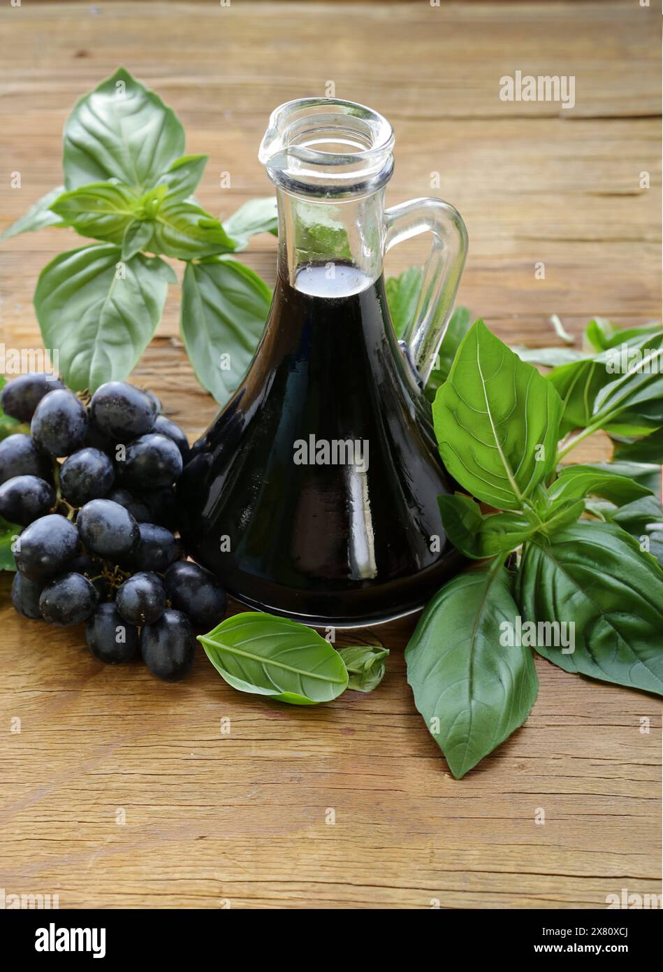 organic grape vinegar balsamic modena Stock Photo - Alamy