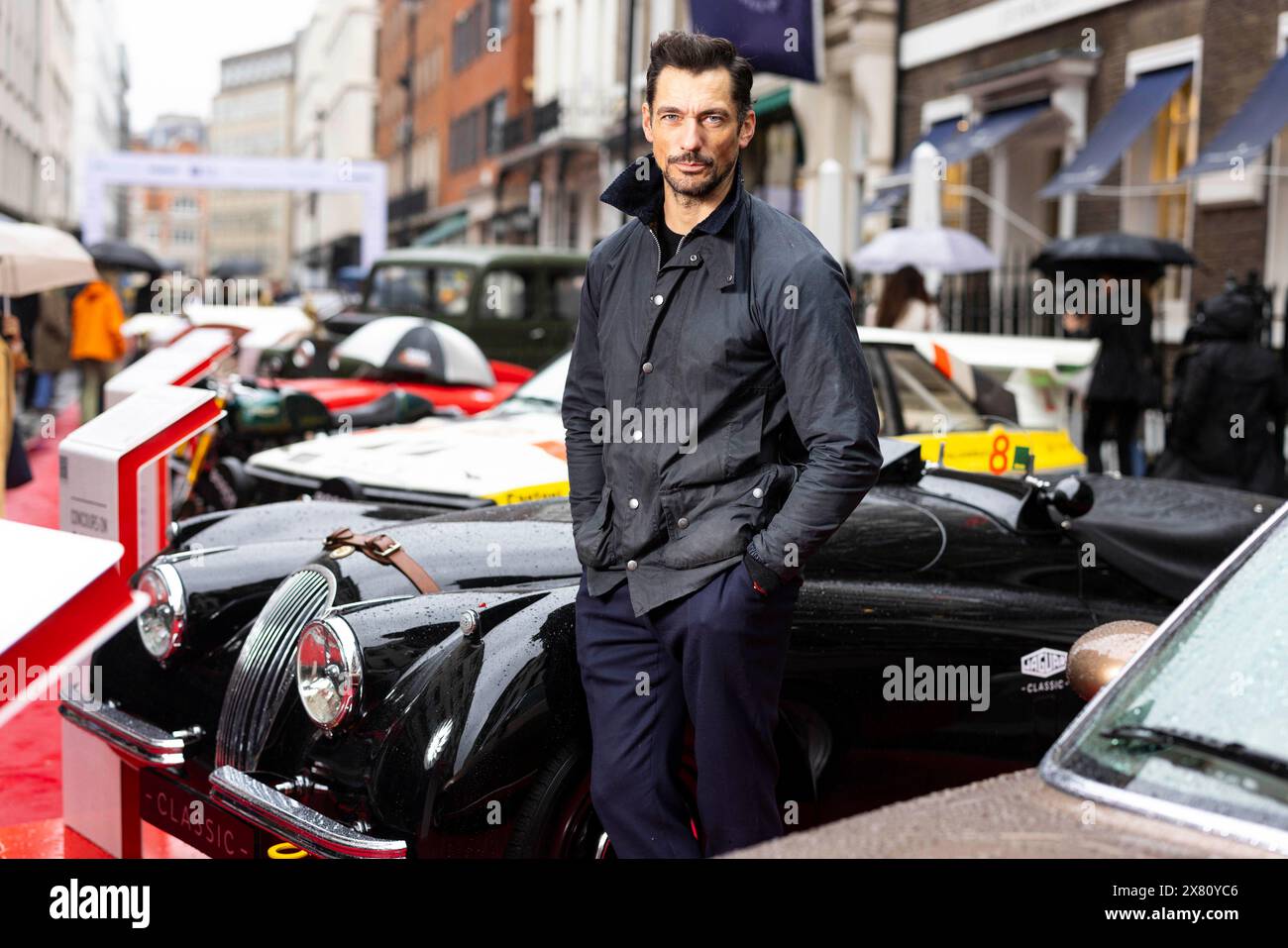 EDITORIAL USE ONLY David Gandy attends the third annual Concours on ...