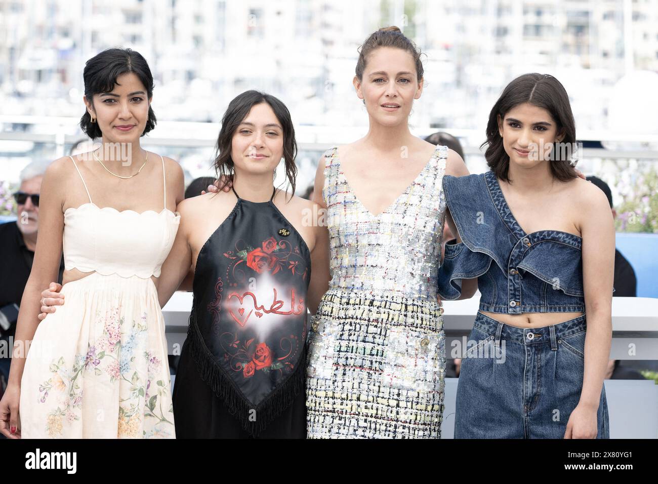 Rakhee Thakrar, Pascale Kann, Ariane Labed and Mia Tharia attend the ...