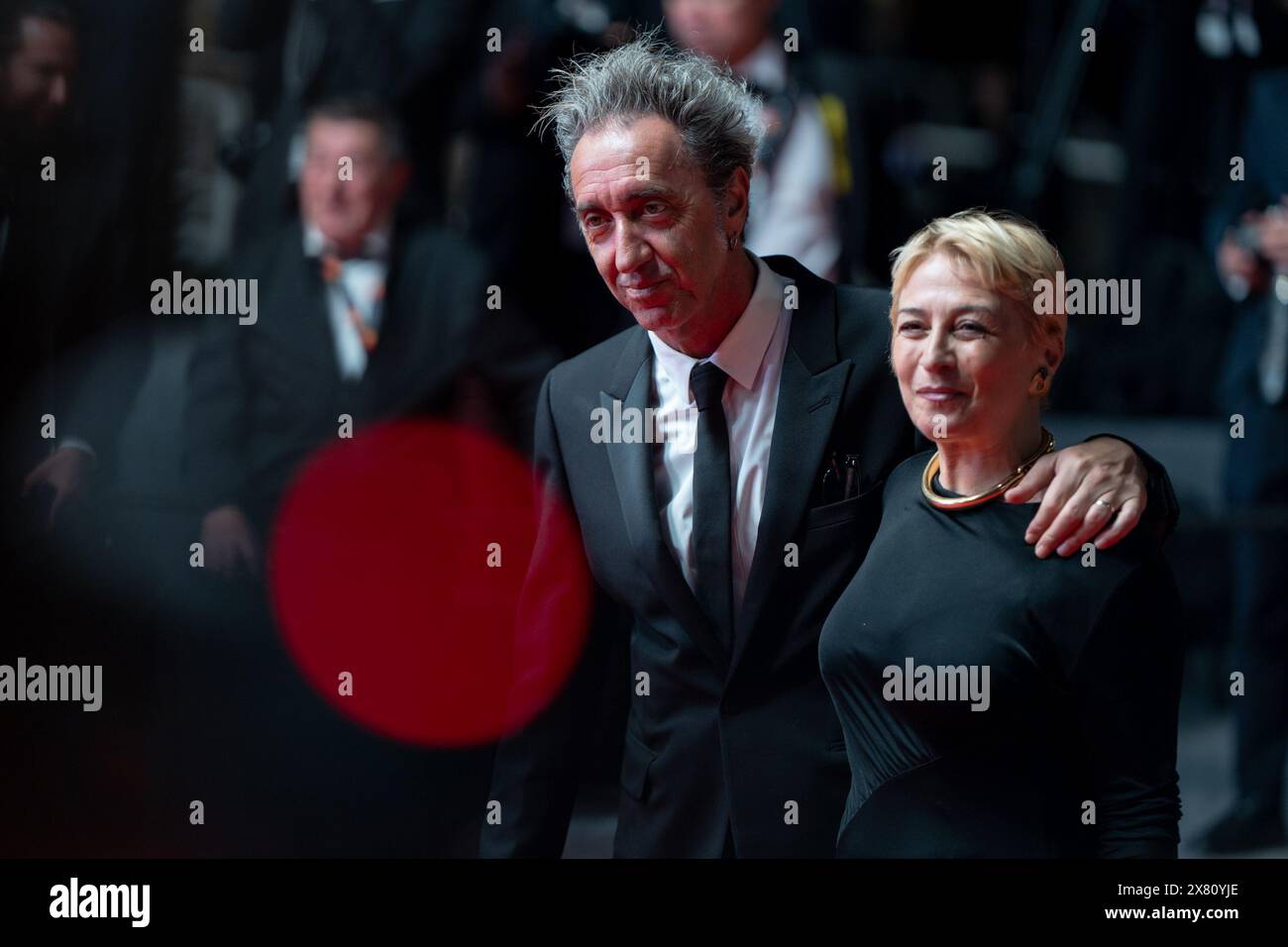 Cannes, France. 21st May, 2024. Paolo Sorrentino and Daria D'Antonio ...