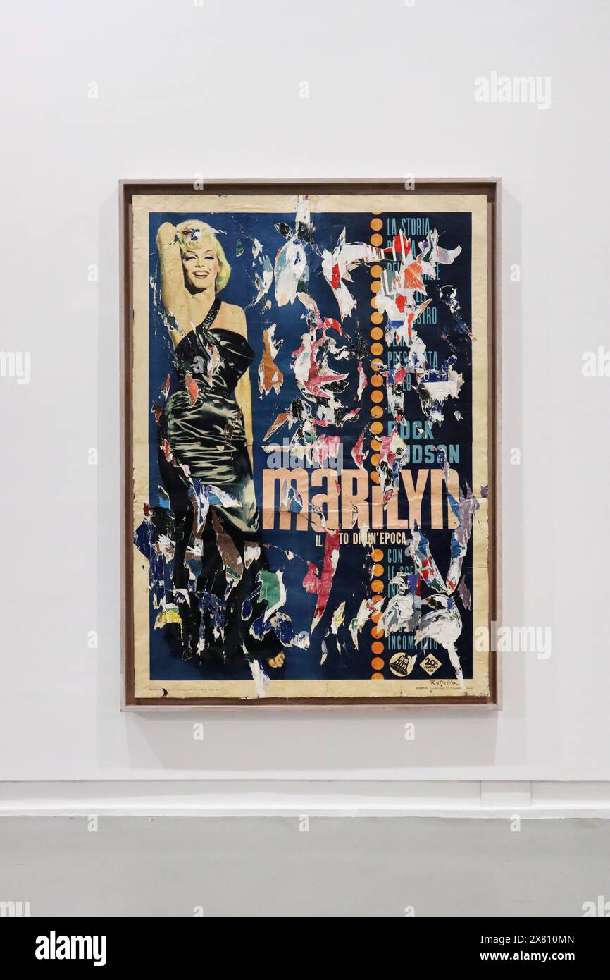 Nice, France - 21.11.2022: "Marilyn il mito di una epoca" artwork by ...