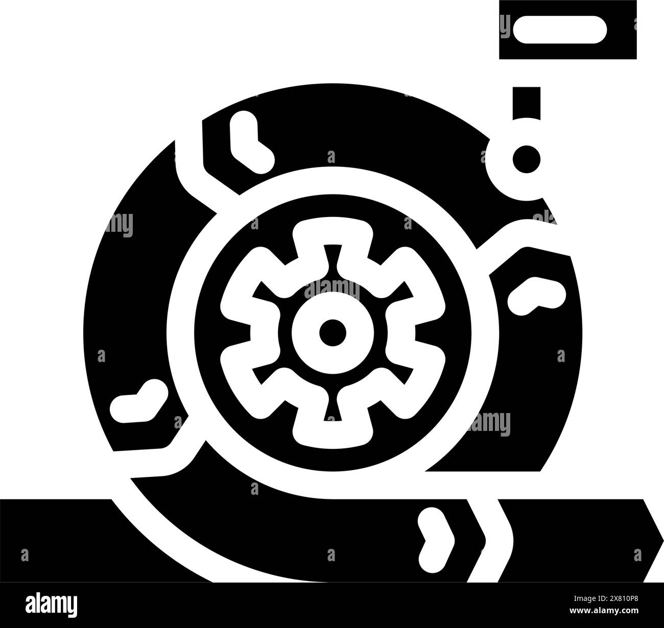 Agile Methodology Analyst Glyph Icon Vector Illustration Stock Vector 6280