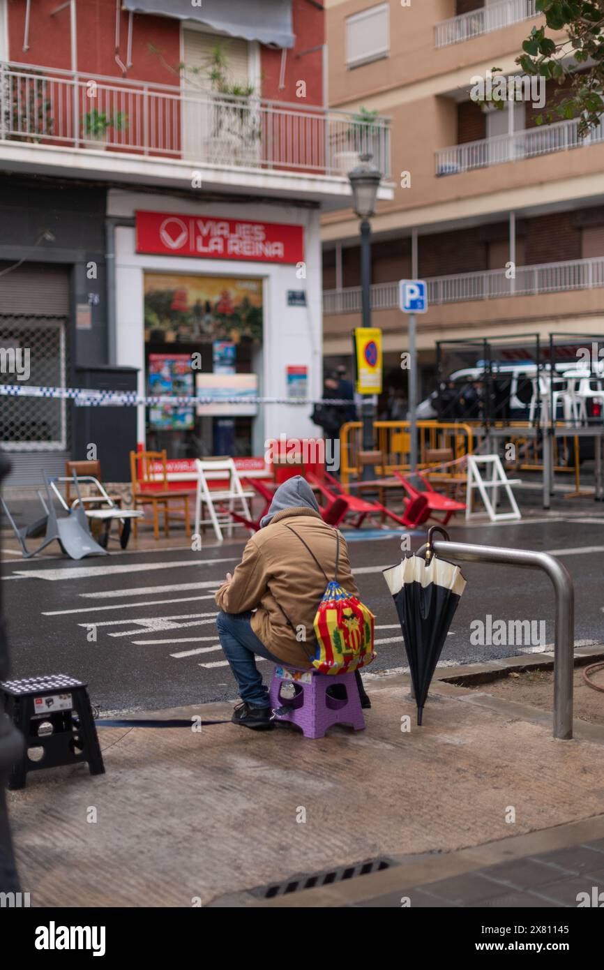 People with capirote during Easter Friday procession in Stock Photo - Alamy