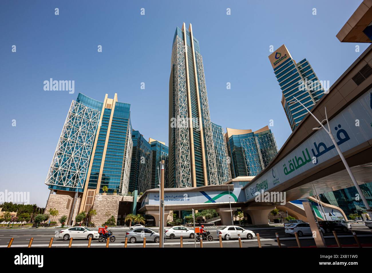 Qatar, Doha, Modern architecture Stock Photo - Alamy