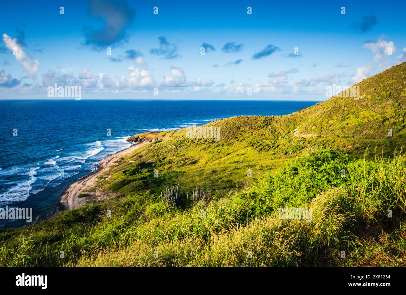 St. Croix, US Virgin Islands - September 8, 2016: Point Udall is the ...