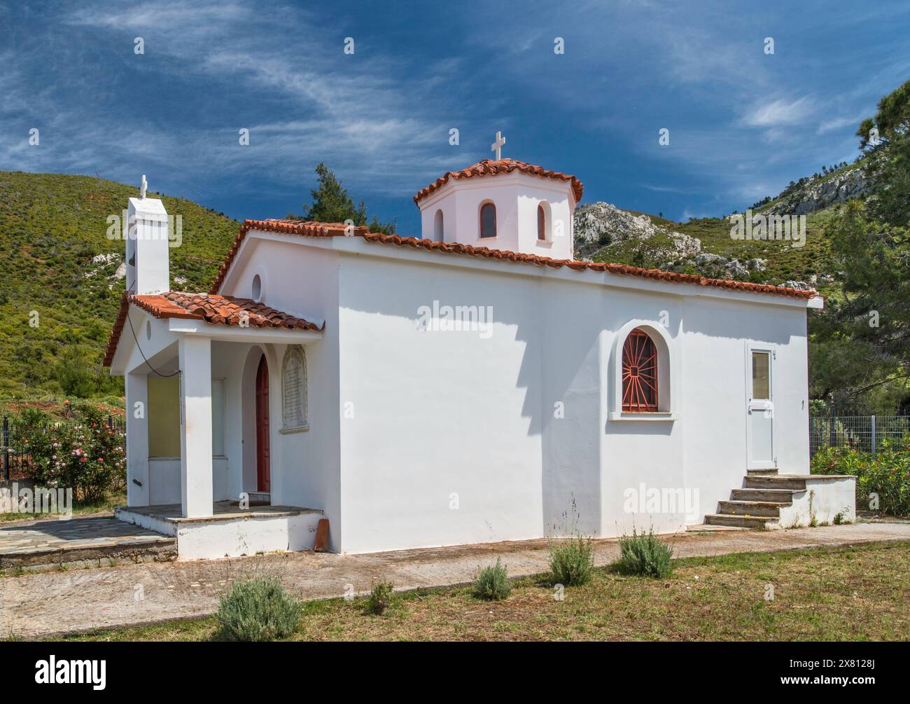 Chapel outside Monastery of Saint Nicholas Galataki (Galataki Monastery ...
