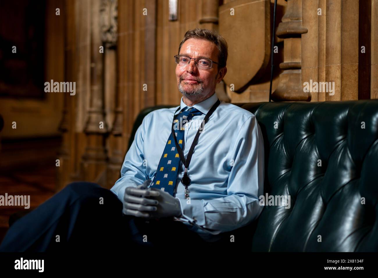 Craig Mackinlay, Conservative MP for South Thanet, poses for a portrait ...