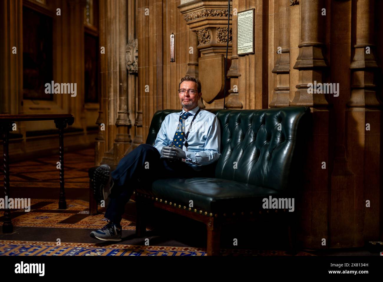 Craig Mackinlay, Conservative MP for South Thanet, poses for a portrait ...