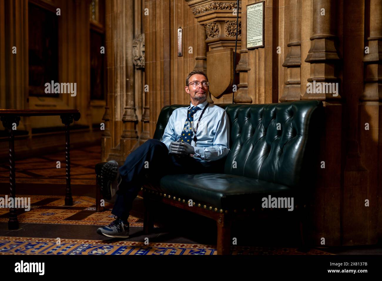 Craig Mackinlay, Conservative MP for South Thanet, poses for a portrait ...
