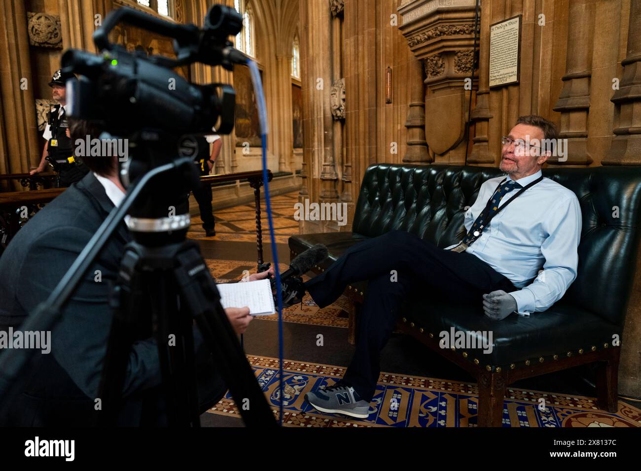 Craig Mackinlay, Conservative MP for South Thanet, during an interview ...