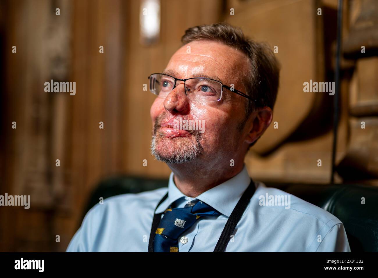 Craig Mackinlay, Conservative MP for South Thanet, poses for a portrait ...