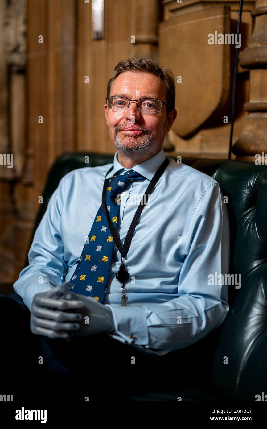 Craig Mackinlay, Conservative MP for South Thanet, poses for a portrait ...