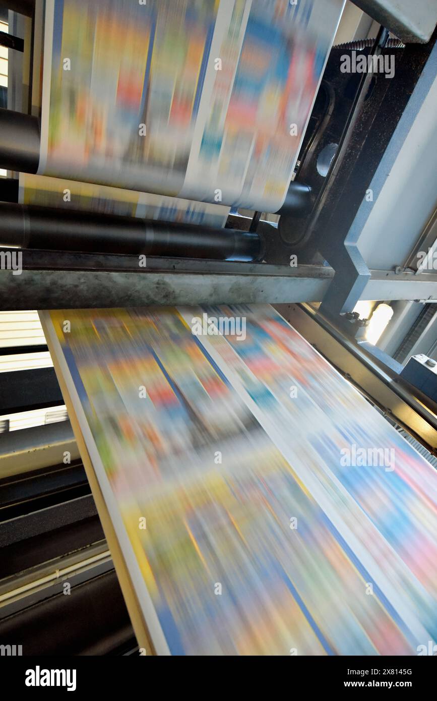 Offset printing plant production process hi-res stock photography and ...