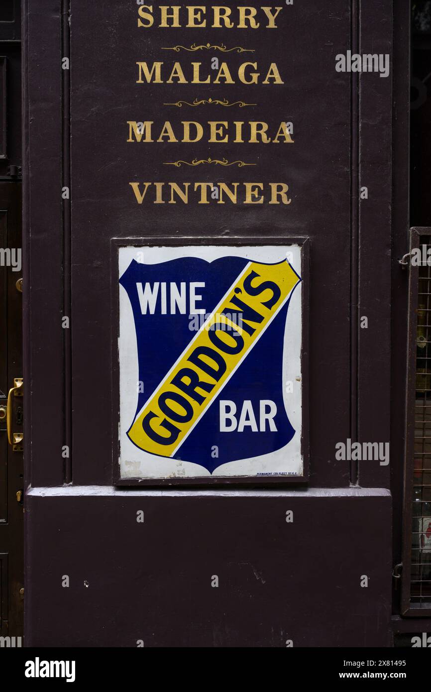 Gordon’s Wine Bar, known as the oldest wine bar in London, was ...