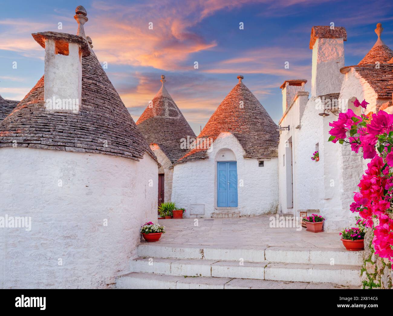 Trulli Homes of Alberobello,Sunrise UNESCO World Heritage Site ...