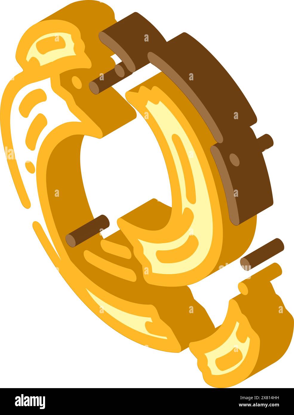 sawdust wood pellets isometric icon vector illustration Stock Vector ...