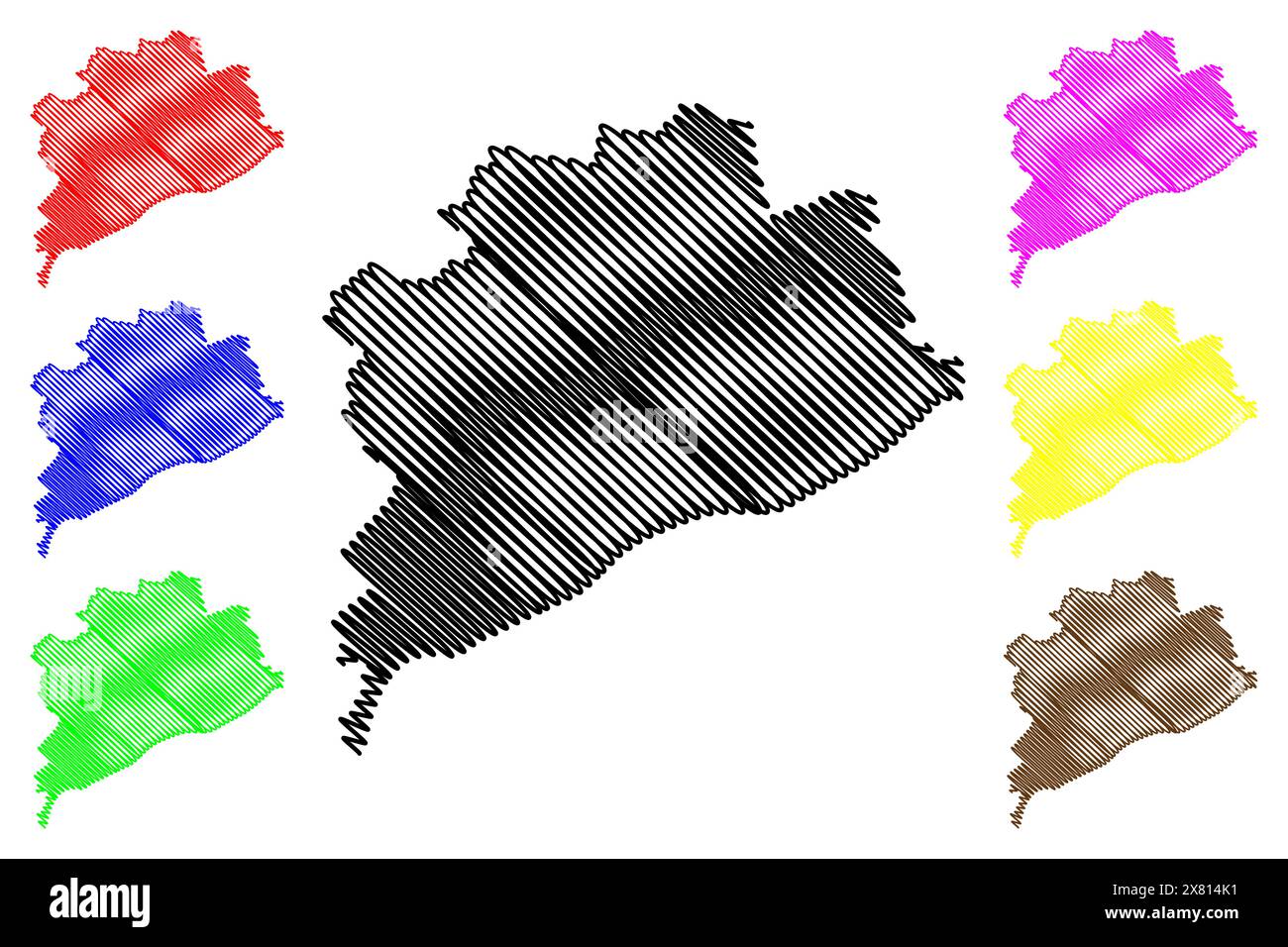 Wels area map hi-res stock photography and images - Alamy