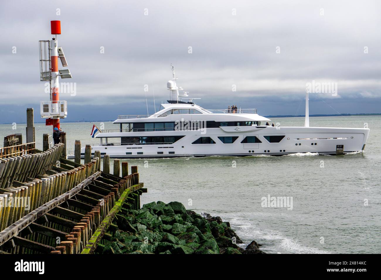 60 meter luxury yacht Solaia, the 6th ship of the Dutch Amels shipyard ...