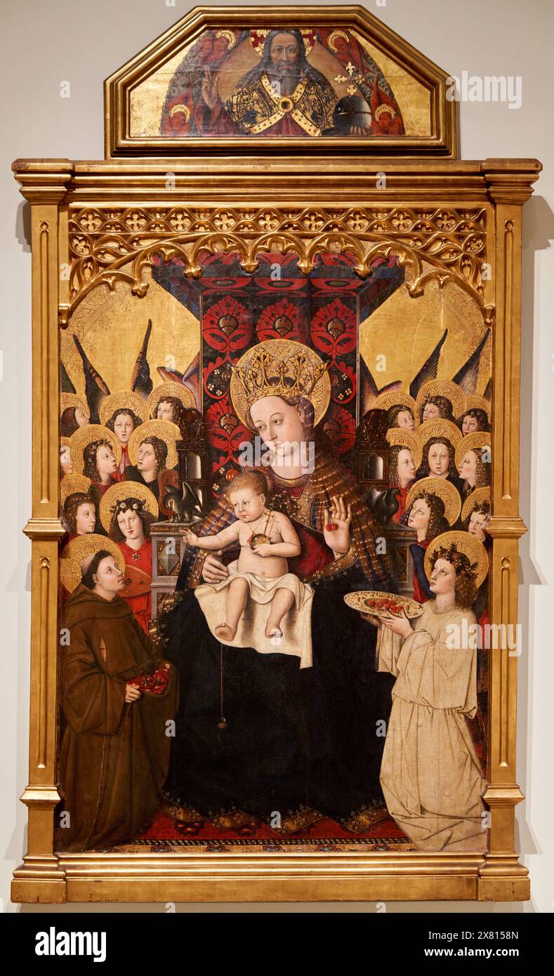 Joan Reixach, Everlasting Father, Mestre de la Porciúncula, Virgin of ...