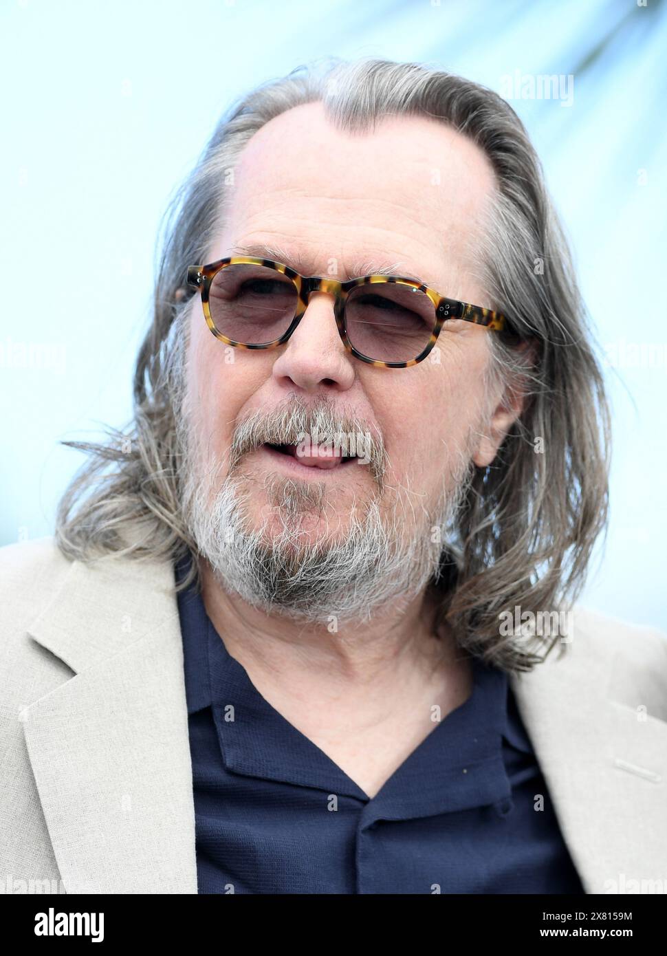 Cannes, France. 22nd May, 2024. British actor Gary Oldman attends the ...
