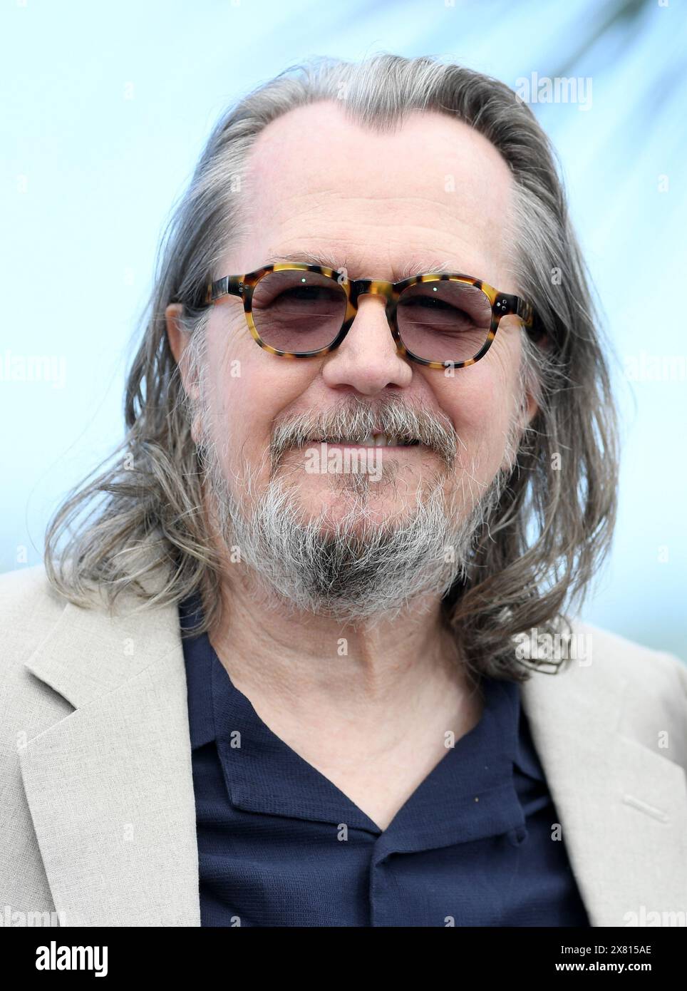 Cannes, France. 22nd May, 2024. British actor Gary Oldman attends the ...