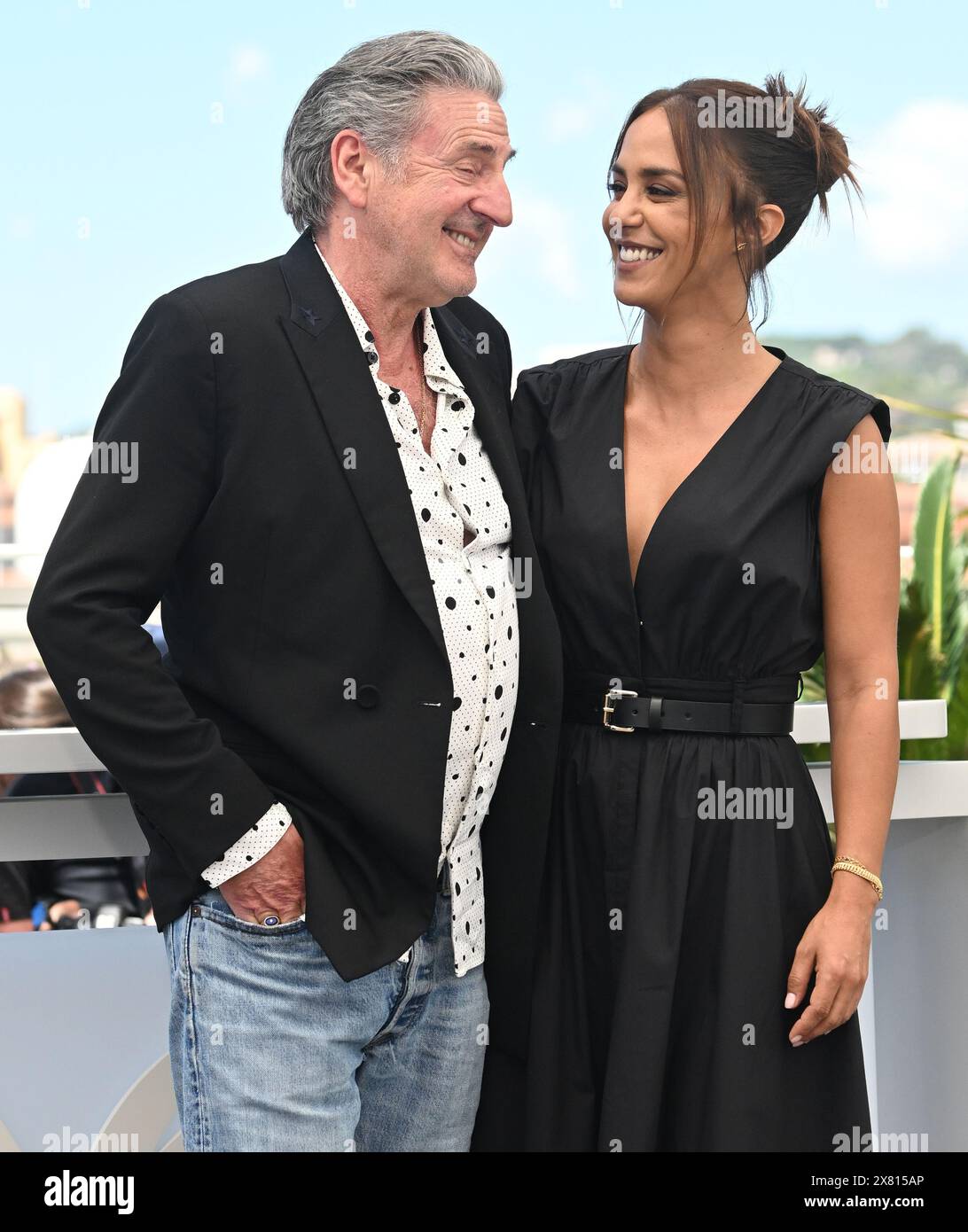 Cannes, France. 22nd May, 2024. French actor Daniel Auteil and actress ...