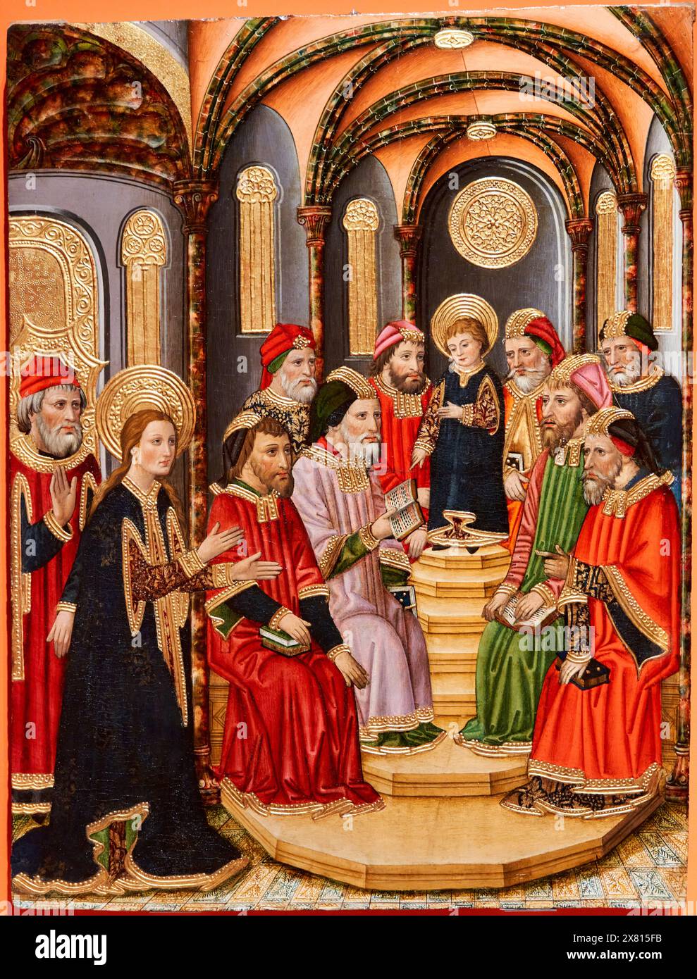 Nicolás y Martín Zahortiga, Christ among the doctors (from the ...