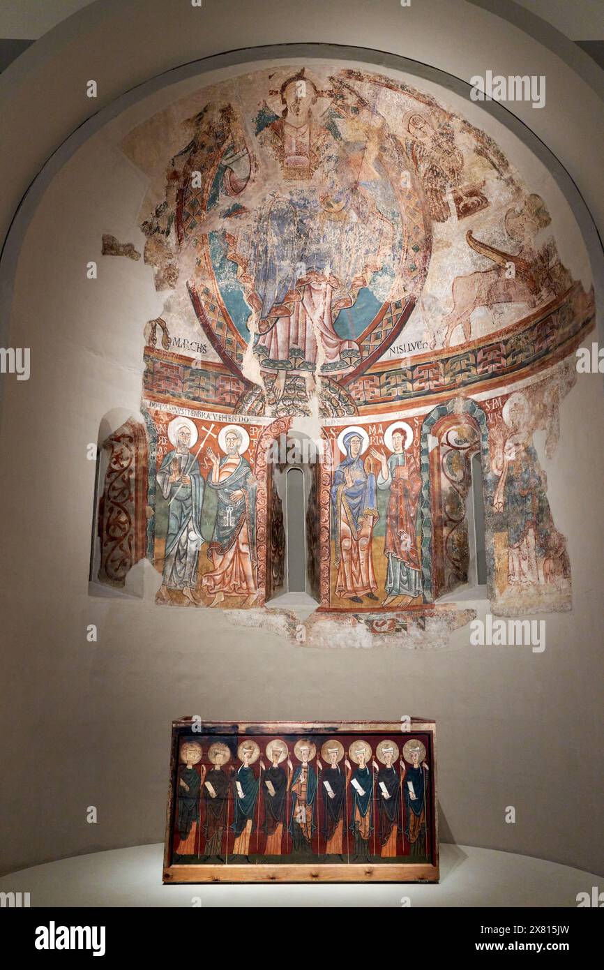 Absis de Sant Pere de la Seu d'Urgell, Altar de Tavèrnoles, Església de ...