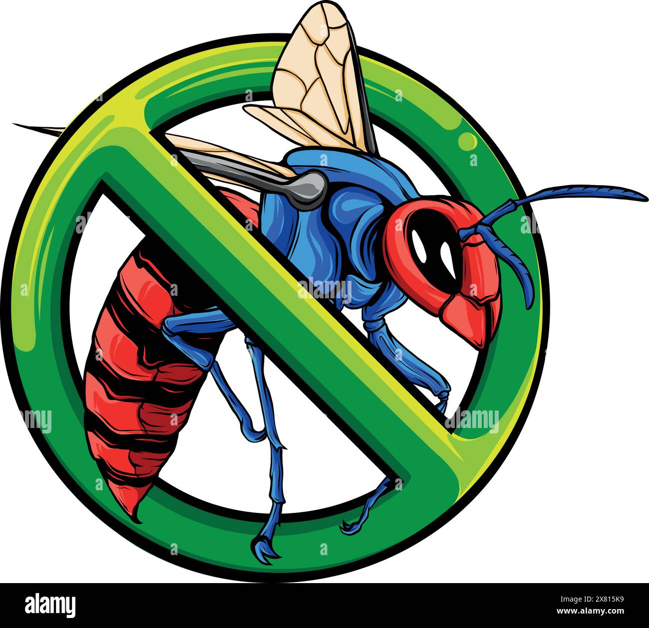 draw of colored bee vector illustration design Stock Vector Image & Art ...