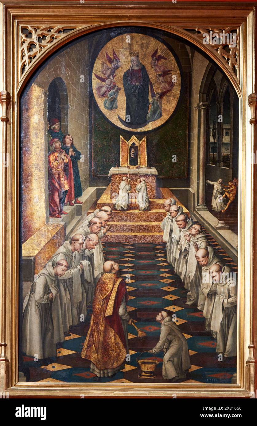 Altarpiece of Saint Dominic, 1491-1499, Pedro Berruguete, National ...